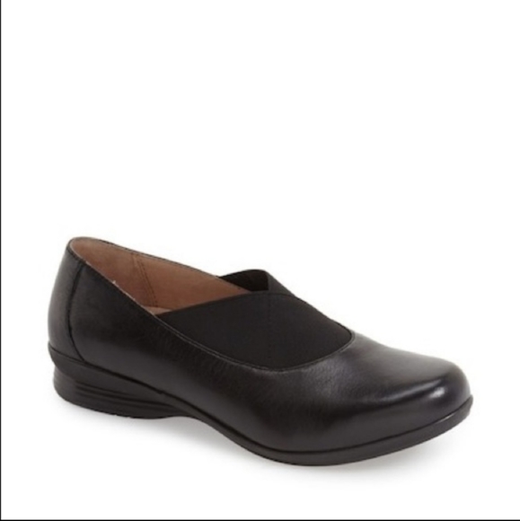 Dansko | Shoes | Dansko Black Ann Leather Versatile Flats Size 38 ...